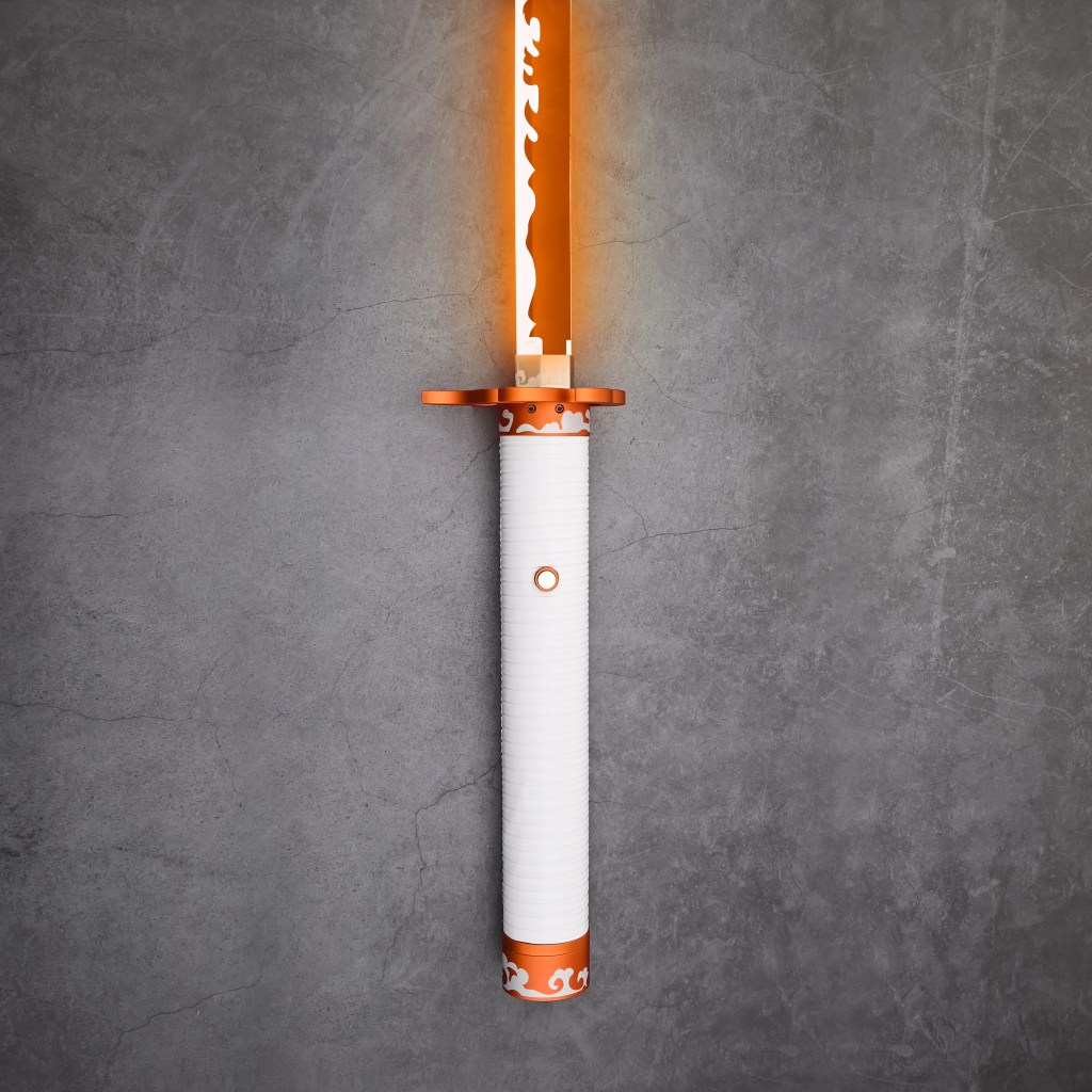 Demon Slayer Rengoku Nichirin Lightsaber | Timeblade Guild